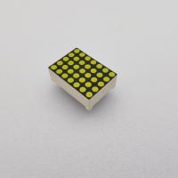 China 1.9mm Common Cathode DOT Matrix Pure Green LED Display for sale