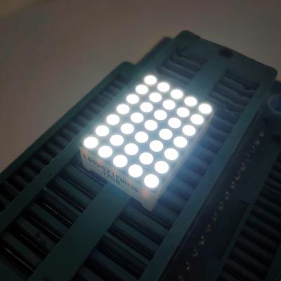 China 1.9mm Common Cathode DOT Matrix Pure Green LED Display for sale