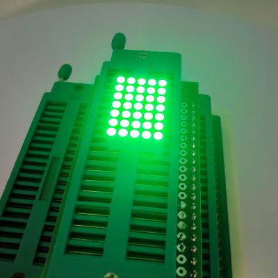China 0.7inch Pure Green 5X7 DOT Matrix LED Lift Display for sale