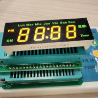 China Yellow/Green 4 Digit 7 Segment LED Display For Timer Control for sale