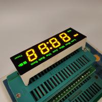 China 4 Digit 7 Segment Yellow/Green LED Display For Timer Control for sale