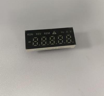 China Customized Red/Pure green/Yellow 5 Digit LED Display 7 Segment Common anode for Frequency Convertor for sale