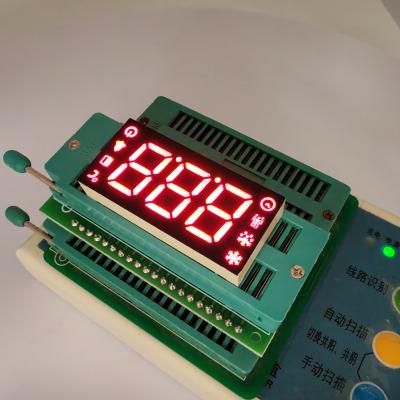 China Red 3 digit 7segment LED Display for Refrigerator Controller for sale
