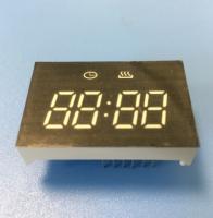 China Pure Green 0.49inch 4 Digit 7 Segment LED Display Common cathode for Temperature Controller for sale