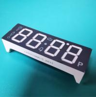China Ultra Red 4 Digit 7 Segment LED Display Common Anode for oven timer controller for sale
