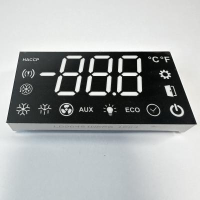 China Multicolour 3 Digit Big Size 7 Segment LED Display Common Anode for Cold Room Controller for sale