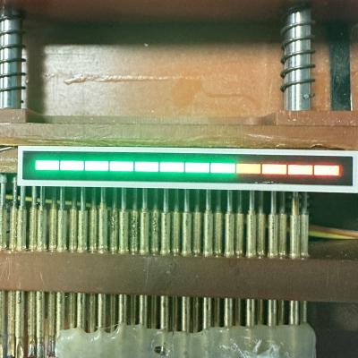 China Light-Bo 12 Segment LED Light Bar 58×7×8mm for Instrument Panel Indicators with 80-160mcd Luminous Intensity for sale