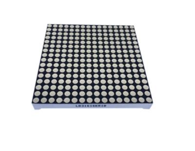 China Super brightRed 3mm 16 x 16 dot matrix led display Row Cathode Column Anode for Display Screen for sale