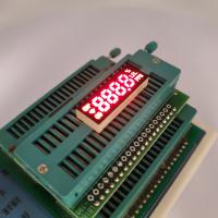China Bright Red 4-Digit LED Clock Display for Easy-Read Time on Home Appliances for sale