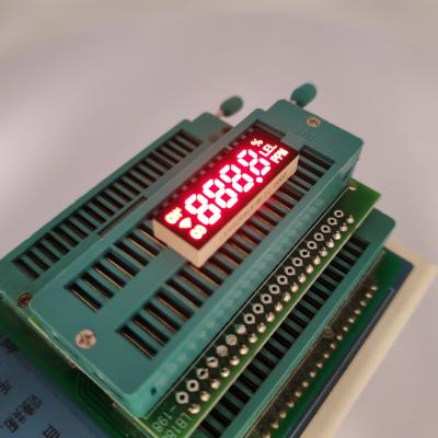 China Bright Red 4-Digit LED Clock Display for Easy-Read Time on Home Appliances for sale