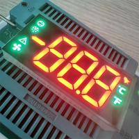 China 3-Digit 7-Segment LED Display, 0.67-Inch (17mm), Dual-Color (Ultra Bright Red/Pure Green), Common Cathode for Home for sale