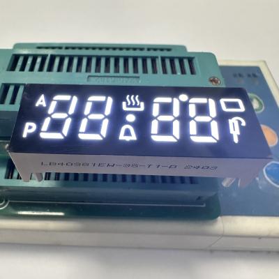 China Ultra White Common Cathode 7 Segment LED Display 4 Digit for Oven Controller for sale