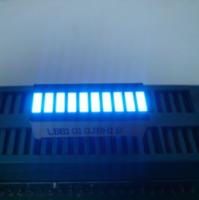 China Yellow/Red/Blue Big 10 Segment LED Display Modules, Used for Instrument Panels for sale