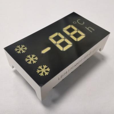 China 0.32-Inch (8.2mm) 7-Segment LED Display, Ultra Bright White, Common Anode for Refrigerator & Home Appliance Controls for sale