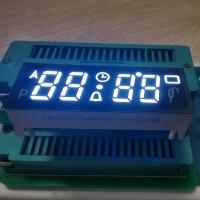 China Ultra White 7 Segment LED Display 4 Digit Common Anode for Built-in Oven Timer for sale