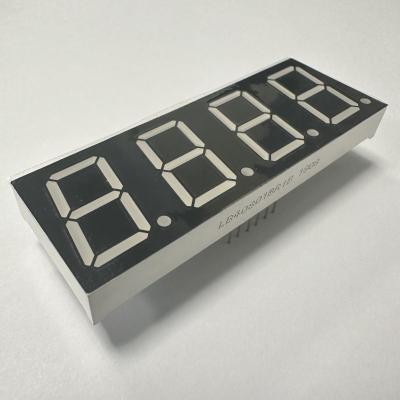China Super Bright Red 20mm (0.8-Inch) 4-Digit 7-Segment Common Anode LED Display for Instrument Panels for sale