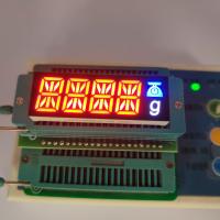 China Customized Ultra Red/White/Blue 4-Digit 14-Segment Alphanumeric LED Display for sale