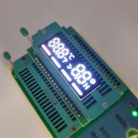 China Ultra White/Red 7 Segment LED Clock Display Module for Automotive Time/ Temperature Indicator for sale