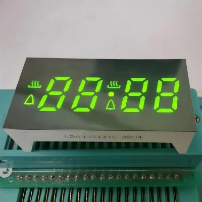 China Super Bright Green 4-Digit 7-Segment Common Anode LED Display for Gas Oven for sale