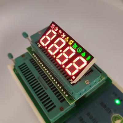 China Yellow/Green/Red 4 Digit 7 Segment LED Display for Air Conditioner Controller for sale