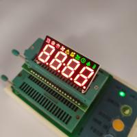 China Tri-Color Status Display for AC Controllers: 4-Digit 7-Segment LED (Red/Yellow/Green) for sale