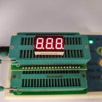 China Bright Red 0.36-Inch 3 Digit LED Display for Temperature and Humidity Monitoring for sale