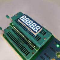 China LED Display Ultra White 5 Digit 7 Segment for Digital Indicator for sale