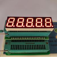China Red 5 Digit 7 Segment LED Display for Home Appliances for sale