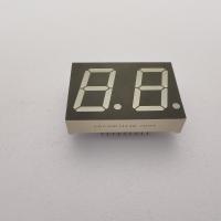 China 2-Digit Orange 7-Seg LED Temperature Display for sale