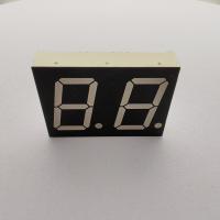 China 2-Digit Orange 7-Seg LED Temperature Display for sale