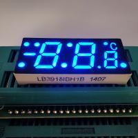 China Ultra-Bright Blue 7-Segment Display for Temperature Measurement for sale