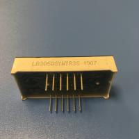 China Triple Digit Multicolor 7 Segment LED Display Common Cathode for Refrigerator Control for sale