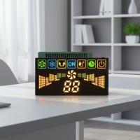 China Customized multicolour 7 Segment LED Display for air conditioner control for sale