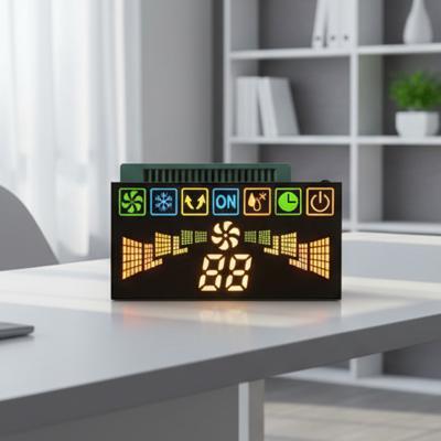 China Customized multicolour 7 Segment LED Display for air conditioner control for sale