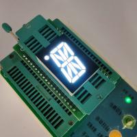 China White Segment 16 Segment LED Display with 5V Operating Voltage and Through Hole Mounting for Elevator Indicators for sale
