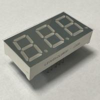 China 0.56-Inch (14.2mm) 3-Digit Common Cathode 7-Segment LED Display for Temperature Indicators for sale