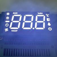 China Customized Ultra Bright White 3 Digit 7 Segment LED Display Common Cathode with Minus Sign for Temperature Control for sale