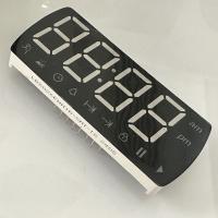 China Customized Ultra Bright White 4 Digit 0.67 inch Common Cathode 7 Segment LED Display for Ovens for sale