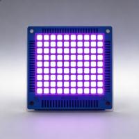 China Ultra Bright Purple 8x8 Square Dot Matrix LED Display for Elevators for sale