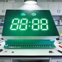 China Ultra Bright Red 4 Digit Custom LED Display for Industrial Measurement and Digital Devices for sale