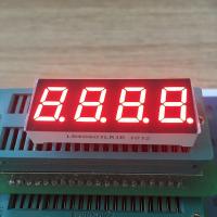 China 0.4 Inch Multi Color 7 Segment Display Common Cathode Temperature Indicator Applied for sale