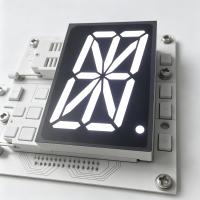 China 16 Segment LED Display 2.3 Inch Single Digit Ultra Bright Blue LED with Long Life and Great Viewing Angle for Digital Indication Panels for sale