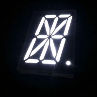 China 16 Segment LED Display 2.3 Inch Single Digit Ultra Bright Blue LED with Long Life and Great Viewing Angle for Digital Indication Panels for sale