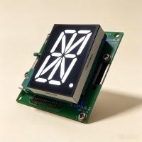 China 16 Segment LED Display 2.3 Inch Single Digit Ultra Bright Blue LED with Long Life and Great Viewing Angle for Digital Indication Panels for sale