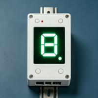 China Pure White 16 Segment LED Display 56.8mm Character Height 2.8-3.3V Digital Indicator for sale