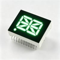 China Pure White 16 Segment LED Display 56.8mm Character Height 2.8-3.3V Digital Indicator for sale