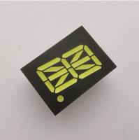 China Pure White 16 Segment LED Display 56.8mm Character Height 2.8-3.3V Digital Indicator for sale