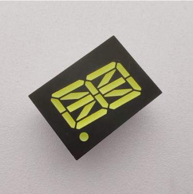 China Pure White 16 Segment LED Display 56.8mm Character Height 2.8-3.3V Digital Indicator for sale