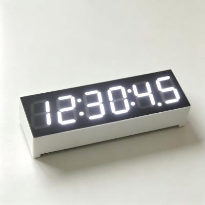 China 6 Digit 7 Segment Alphanumeric LED Display 0.36 Inch Amber Common Cathode 63×19mm for sale