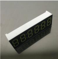 China 6 Digit 7 Segment Alphanumeric LED Display 0.36 Inch Amber Common Cathode 63×19mm for sale